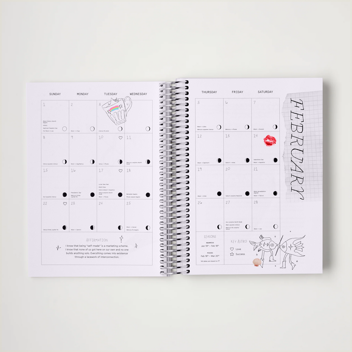 CHANI 2026 Astro Planner: An astrology & mindfulness planner with ...